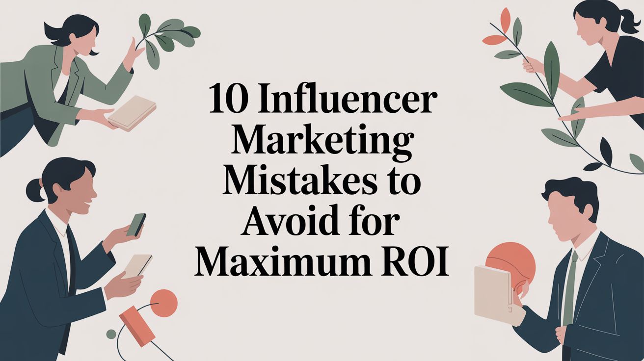 10 Influencer Marketing Mistakes to Avoid for Maximum ROI