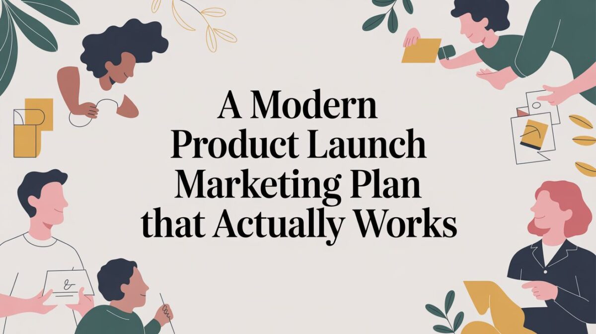 A Modern Product Launch Marketing Plan That Actually Works
