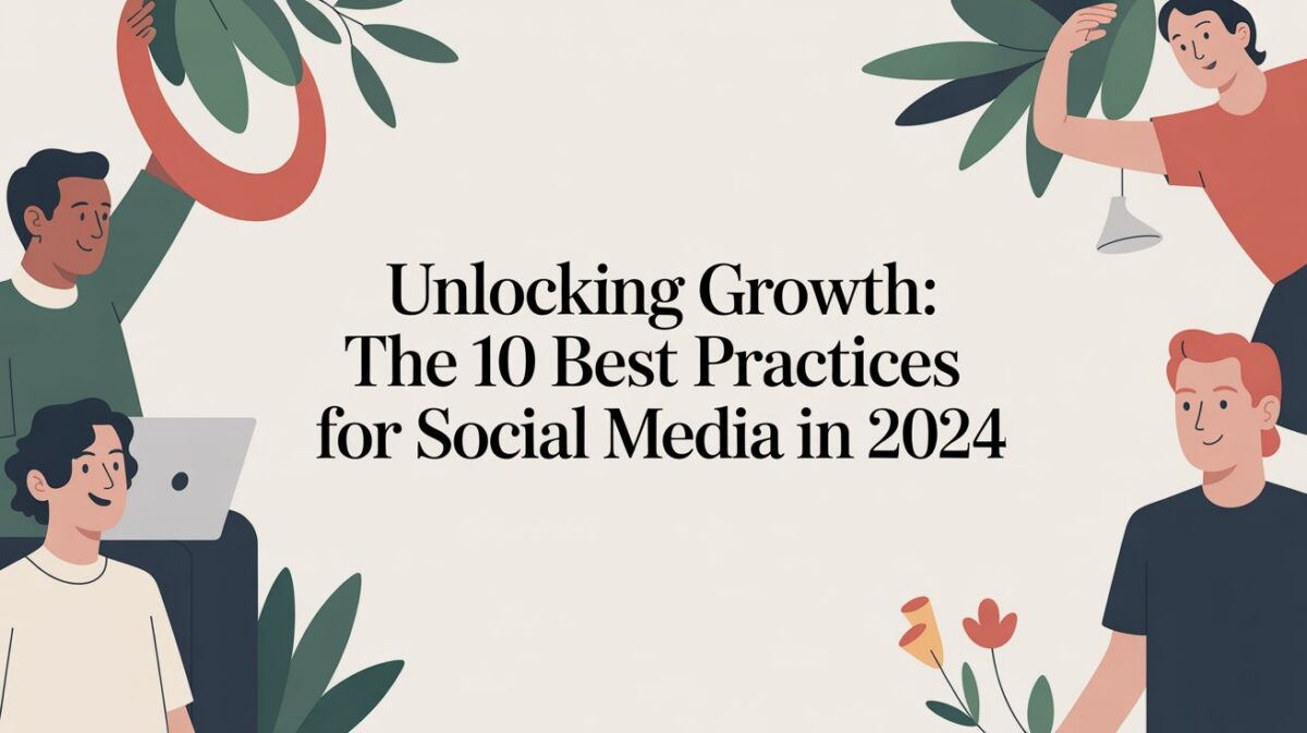 Unlocking Growth: The 10 Best Practices for Social Media in 2024
