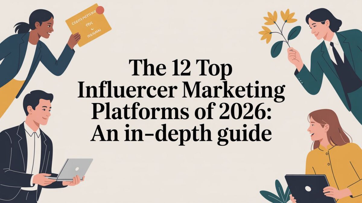 The 12 Top Influencer Marketing Platforms of 2026: An In-Depth Guide