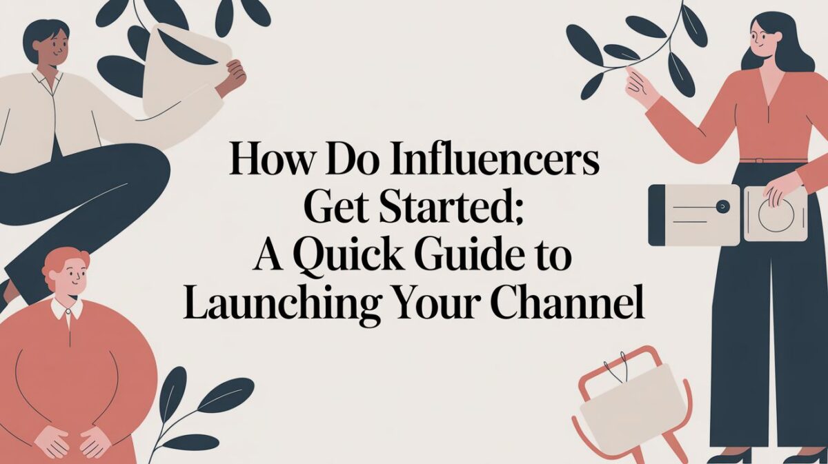 How Do Influencers Get Started? A 5-Step Guide to Building Your Brand