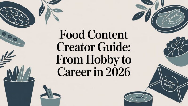 Food Content Creator Guide: From Hobby to Career in 2026
